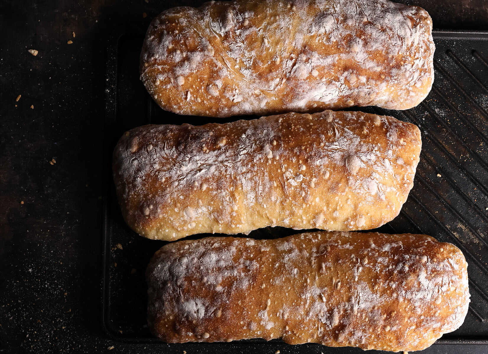 Light And Airy Sourdough Ciabatta Bread - A pinch of Zest